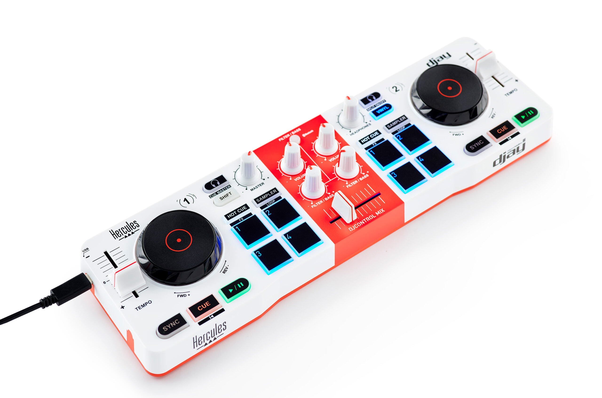 WIN YOUR DJCONTROL MIX ORANGE - Hercules